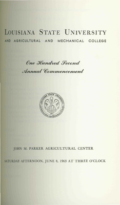 "Louisiana State University and Agricultural and Mechanical College- 19 ...